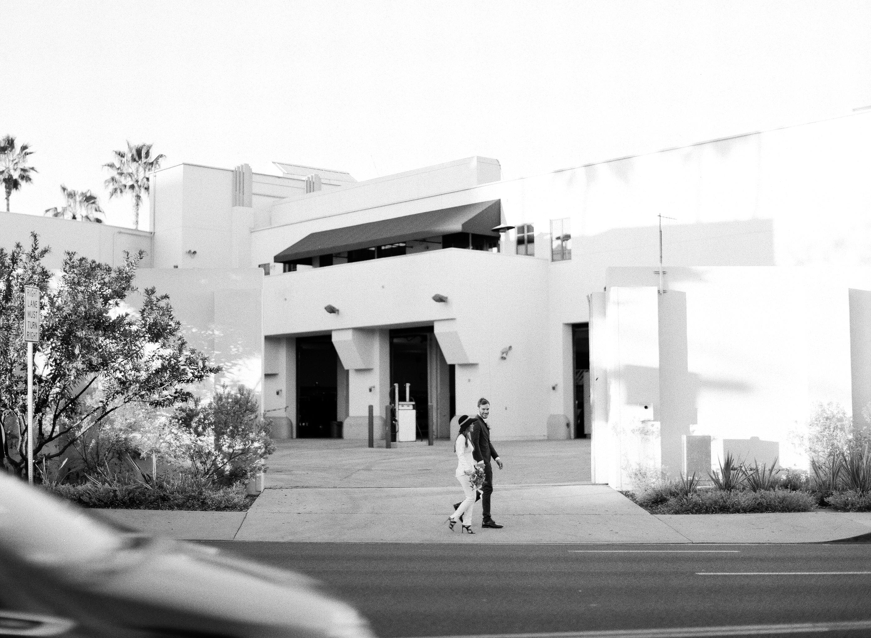 Stylish Beverly Hills Courthouse Wedding
