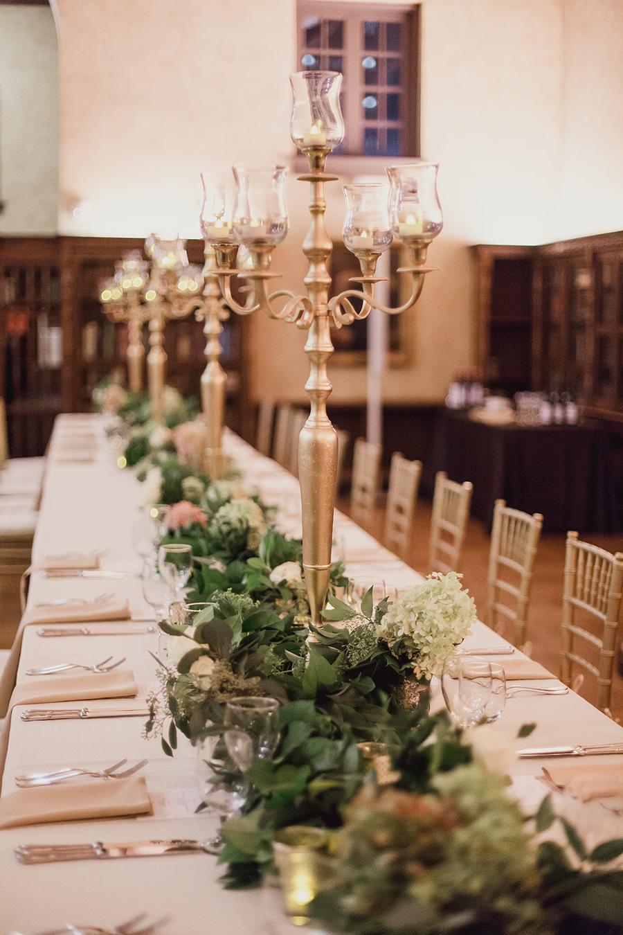 Library Wedding Centerpieces