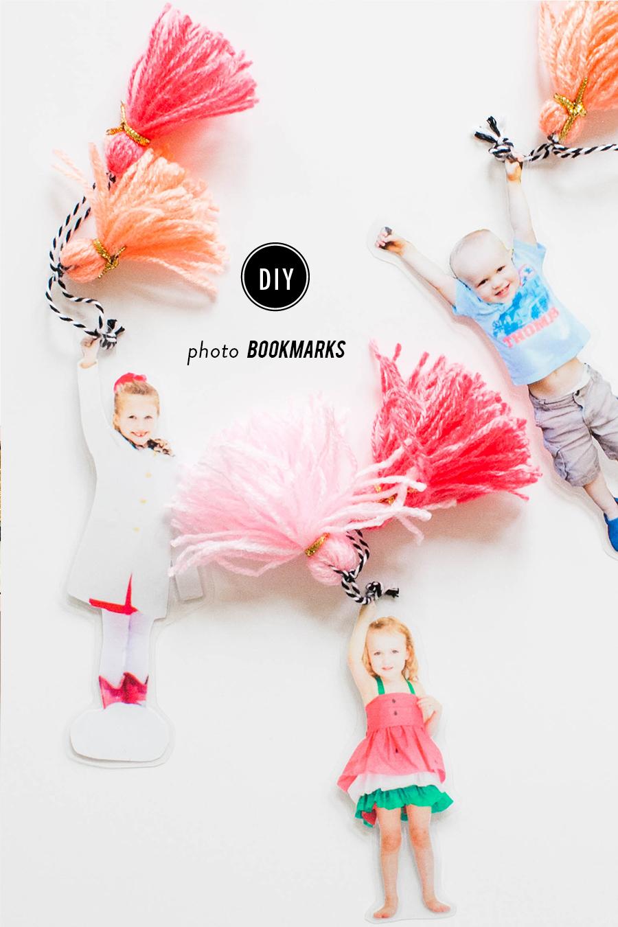 DIY Photo Bookmarks