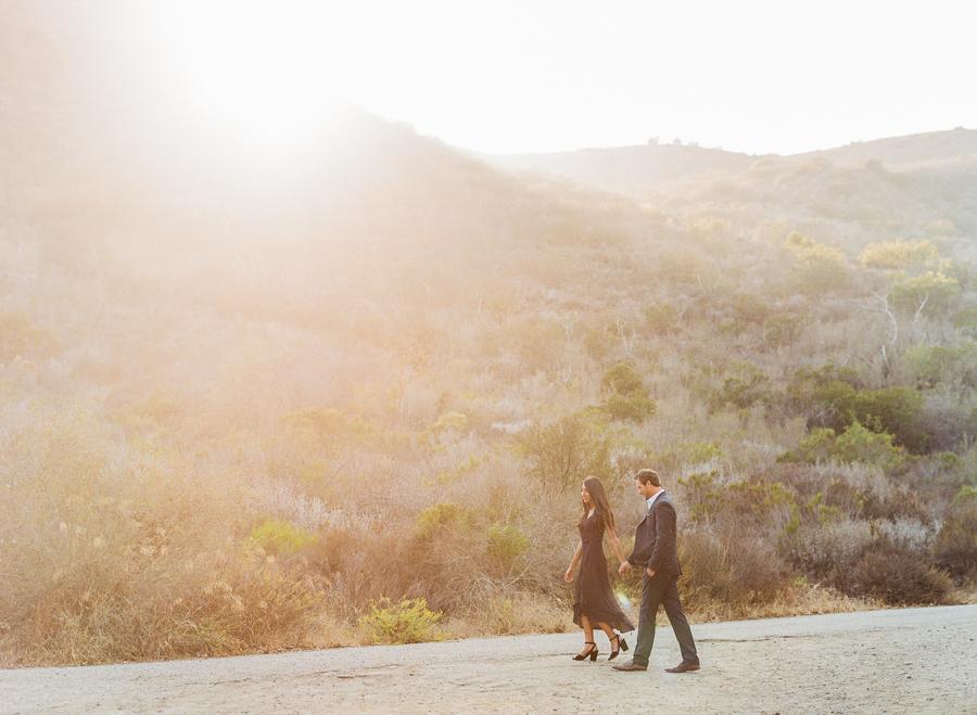 Romantic Golden Hour Engagement Shoot