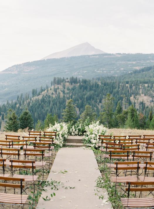 Montana Yellowstone Club Destination Wedding