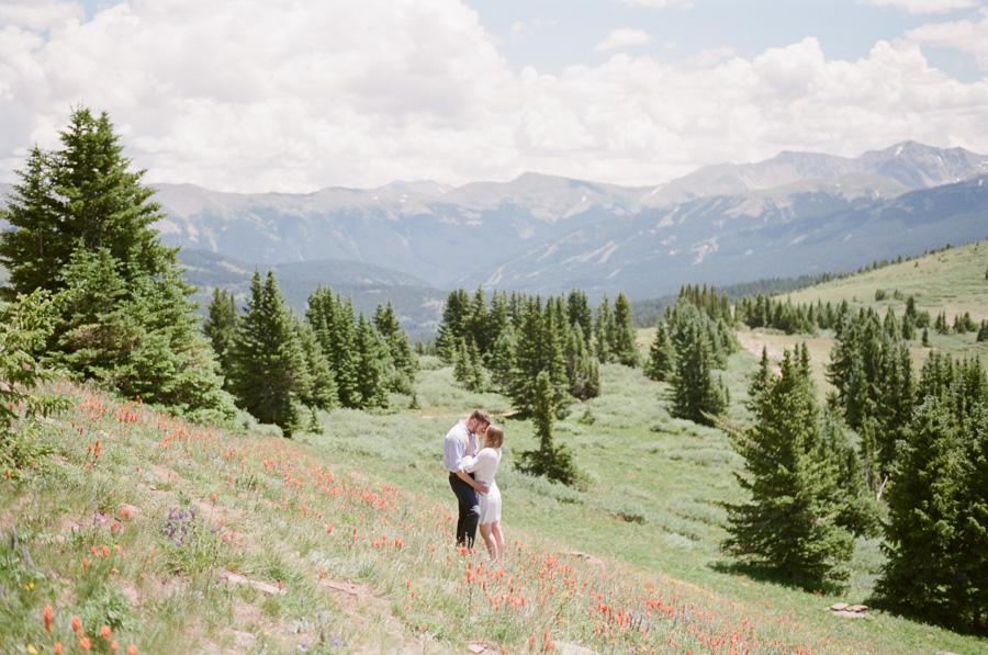 Colorado Engagement Session with Incredible Views (+ One Sweet Pup)