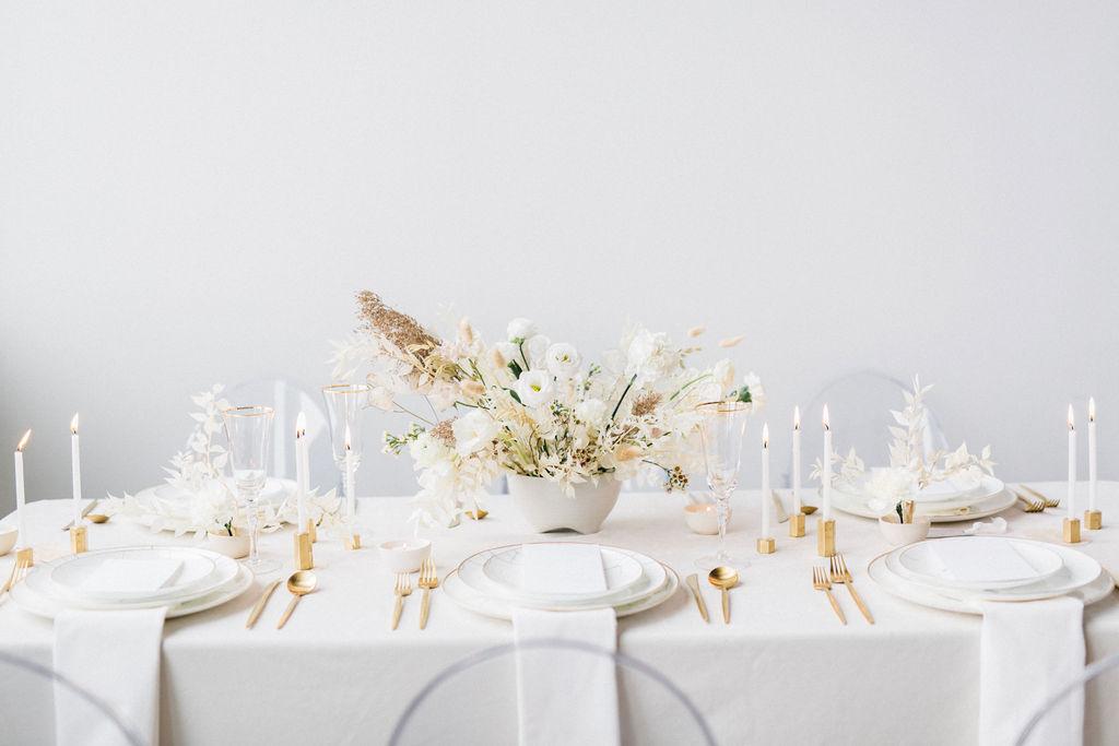 Modern Minimalist Wedding Inspiration That Proves Less Is More