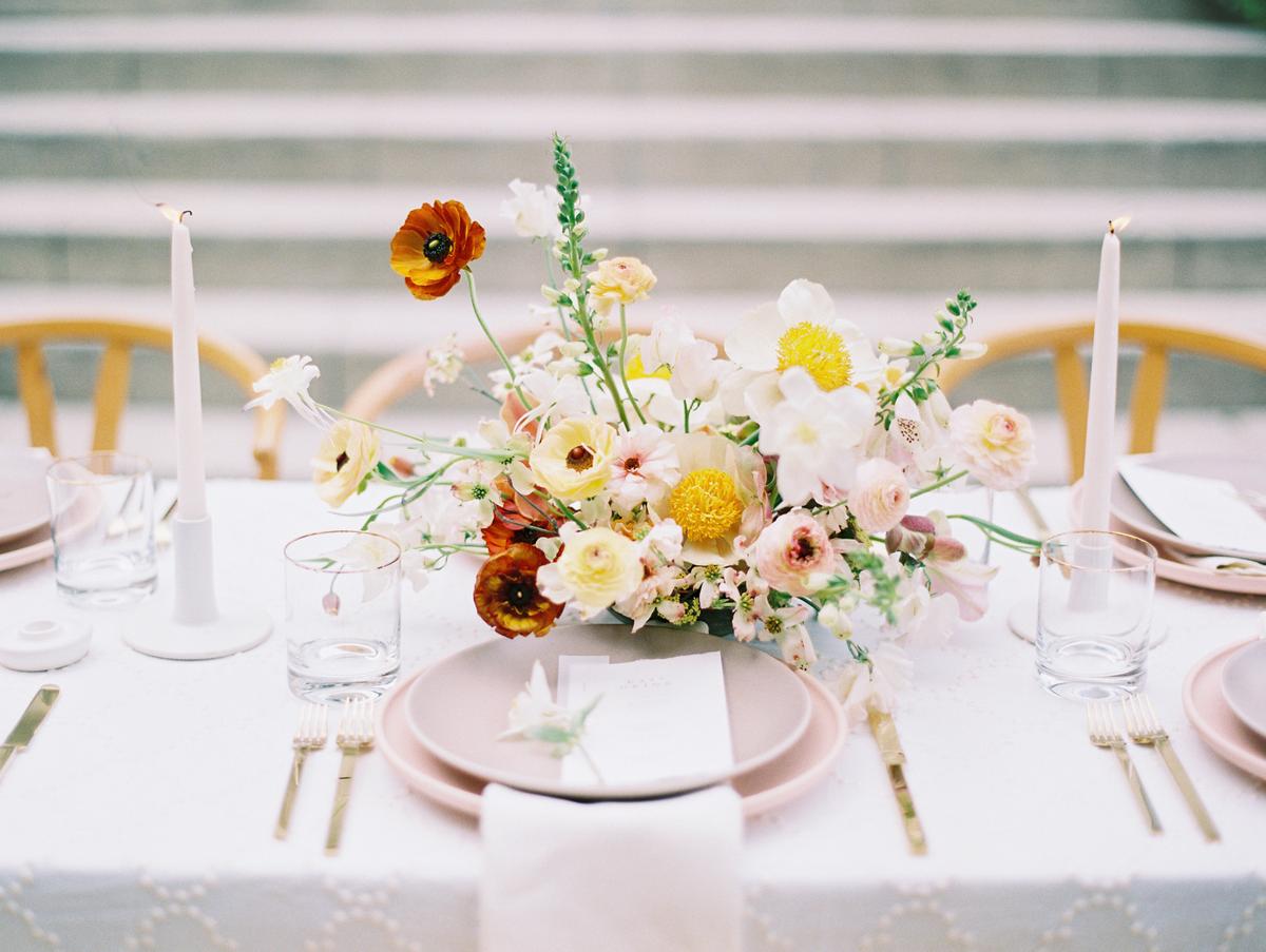 A Bright Color Scheme Inspired by the Beauty of California Summers