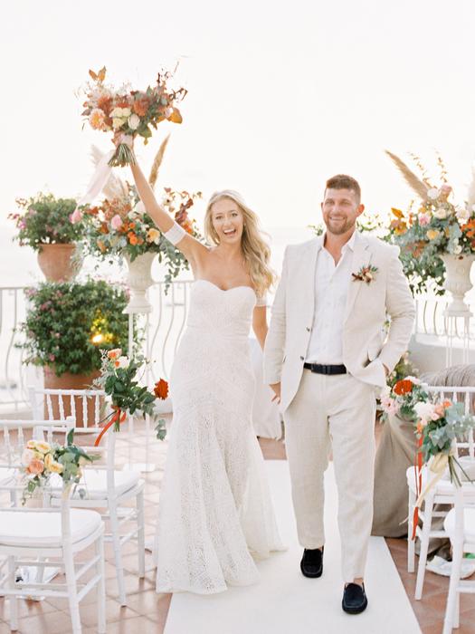 A Positano Wedding That The Bride Literally Dreamed About Turned Into A ...