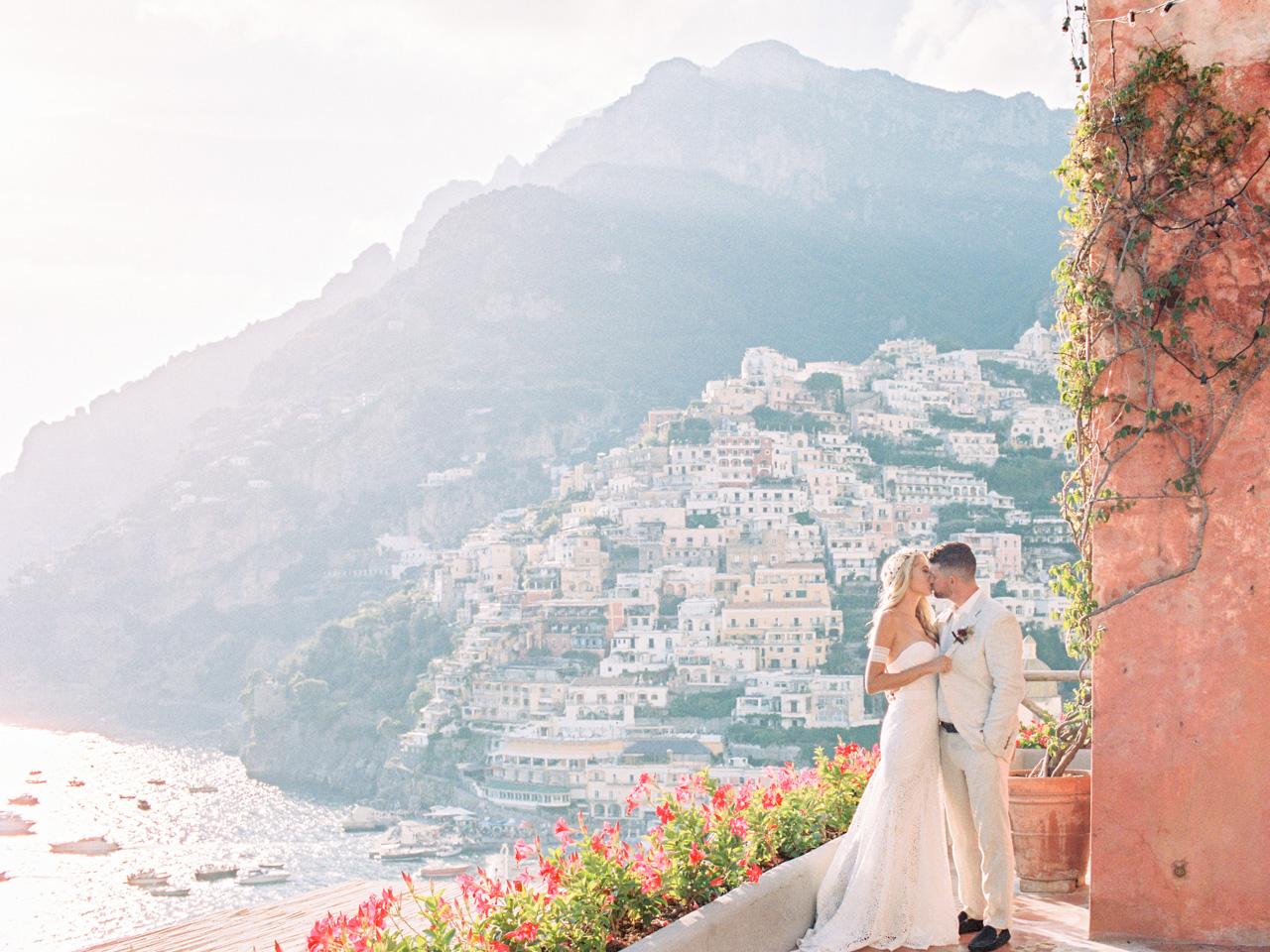 A Positano Wedding That The Bride Literally Dreamed About Turned Into A ...