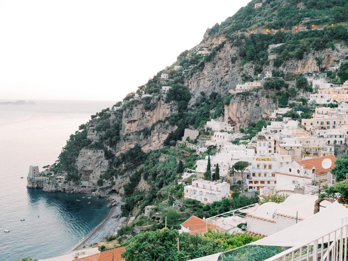 Pastels in Positano For This Special Seaside Elopement!