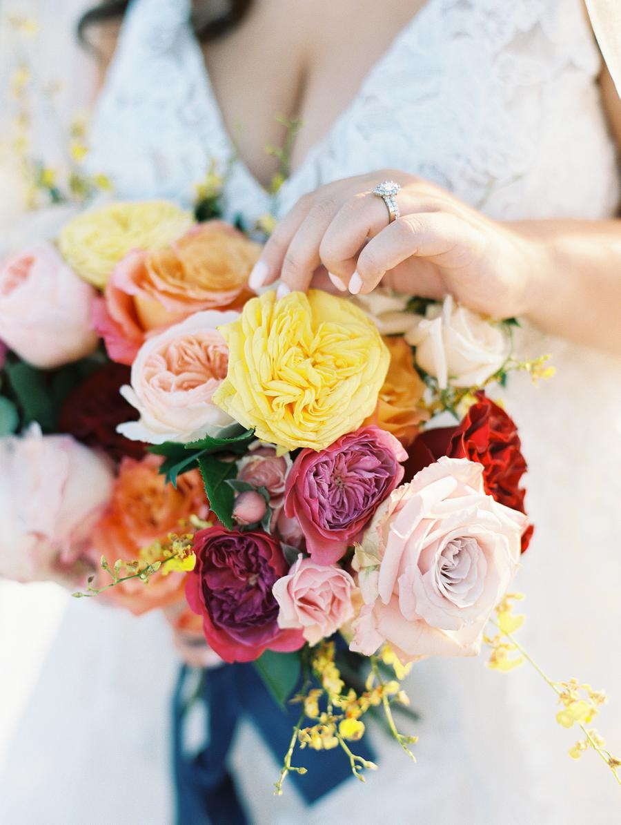Colorful Italian Inspired Wedding Filled With Fantastic Florals