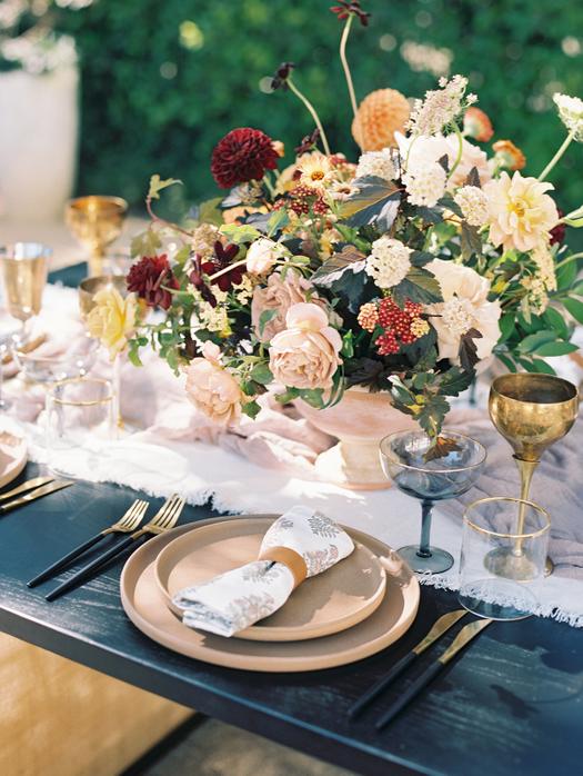 Tonal Fall California Wedding at Grand Gimeno