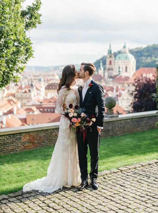 A Black-Tie Celebration In Prague Filled With A Punchy Color Palette