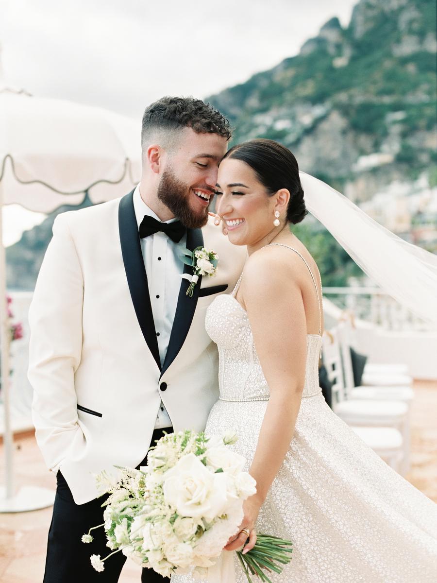 Thunderstorms and Rain Made This Positano Micro-Wedding Even More Romantic