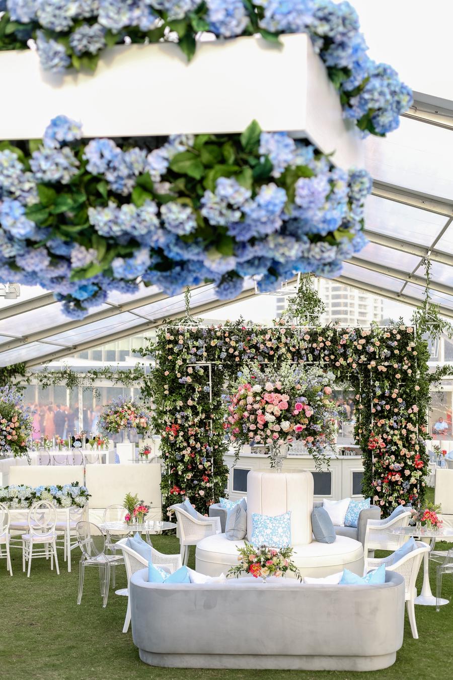 A McGovern Gardens Wedding Reception With Unbelievable Hydrangea ...