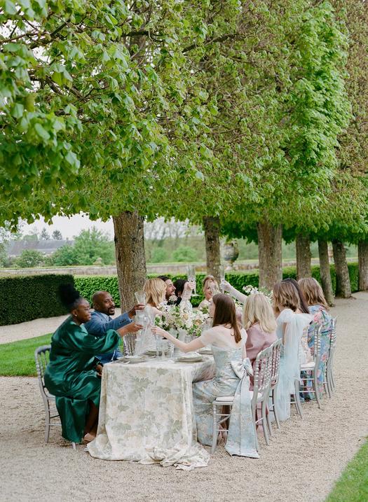 French Coquette Inspired Wedding at Château du Grand-Lucé
