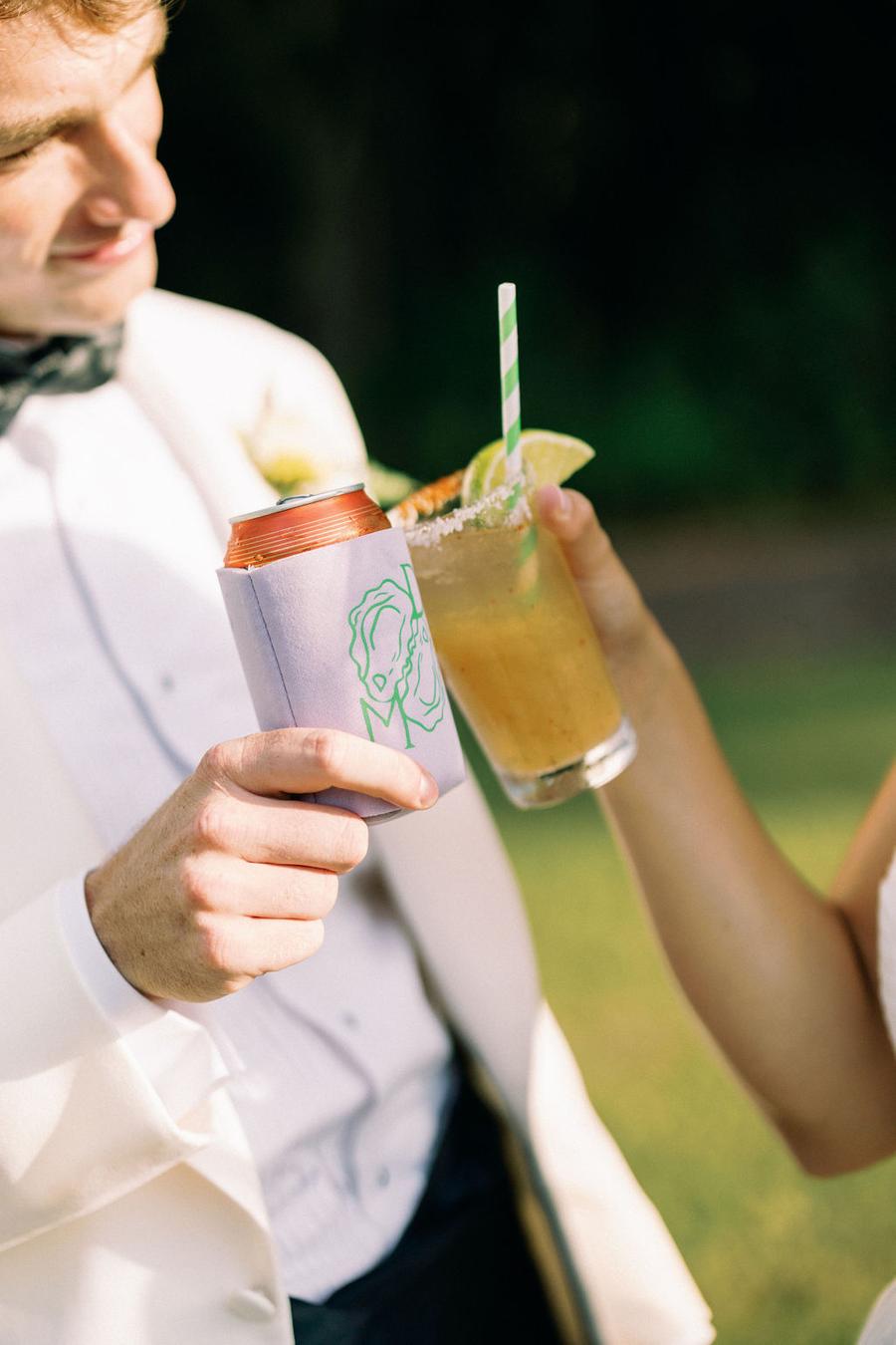 A Laid-Back Garden Celebration with Fresh Florals and an Atmosphere ...