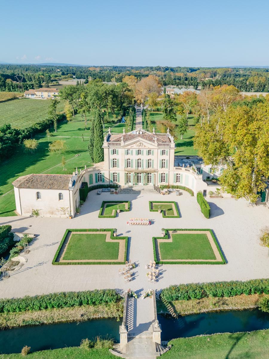Pastel Dreams and Modern Romance at Provence’s Most Iconic Chateau