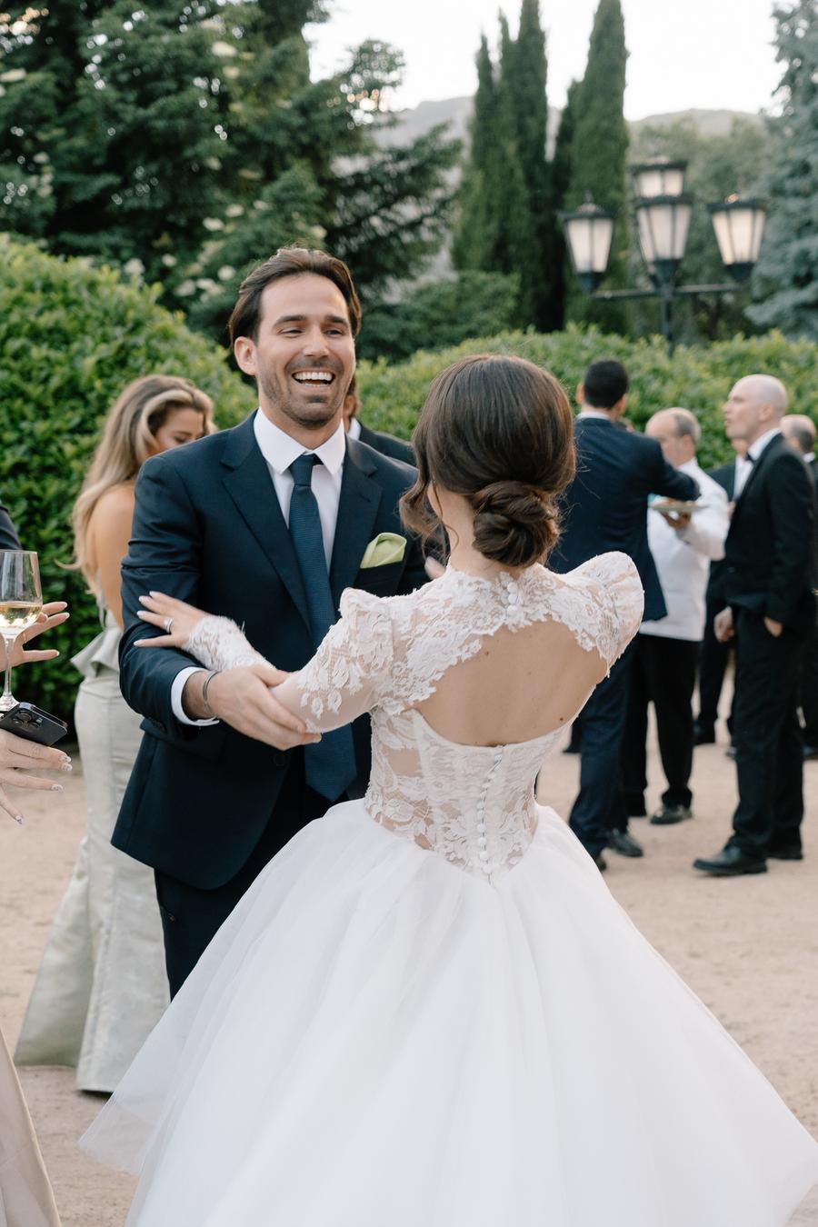 A Grand City Ceremony and Romantic Spanish Countryside Reception in Madrid!