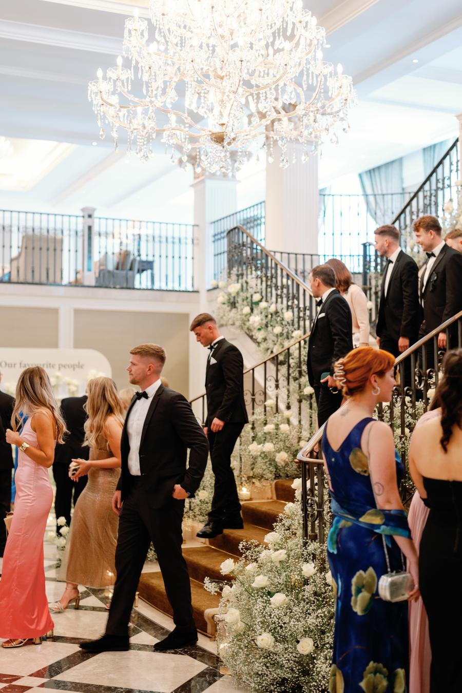 A Pro Footballer's Wedding at the Iconic Adare Manor