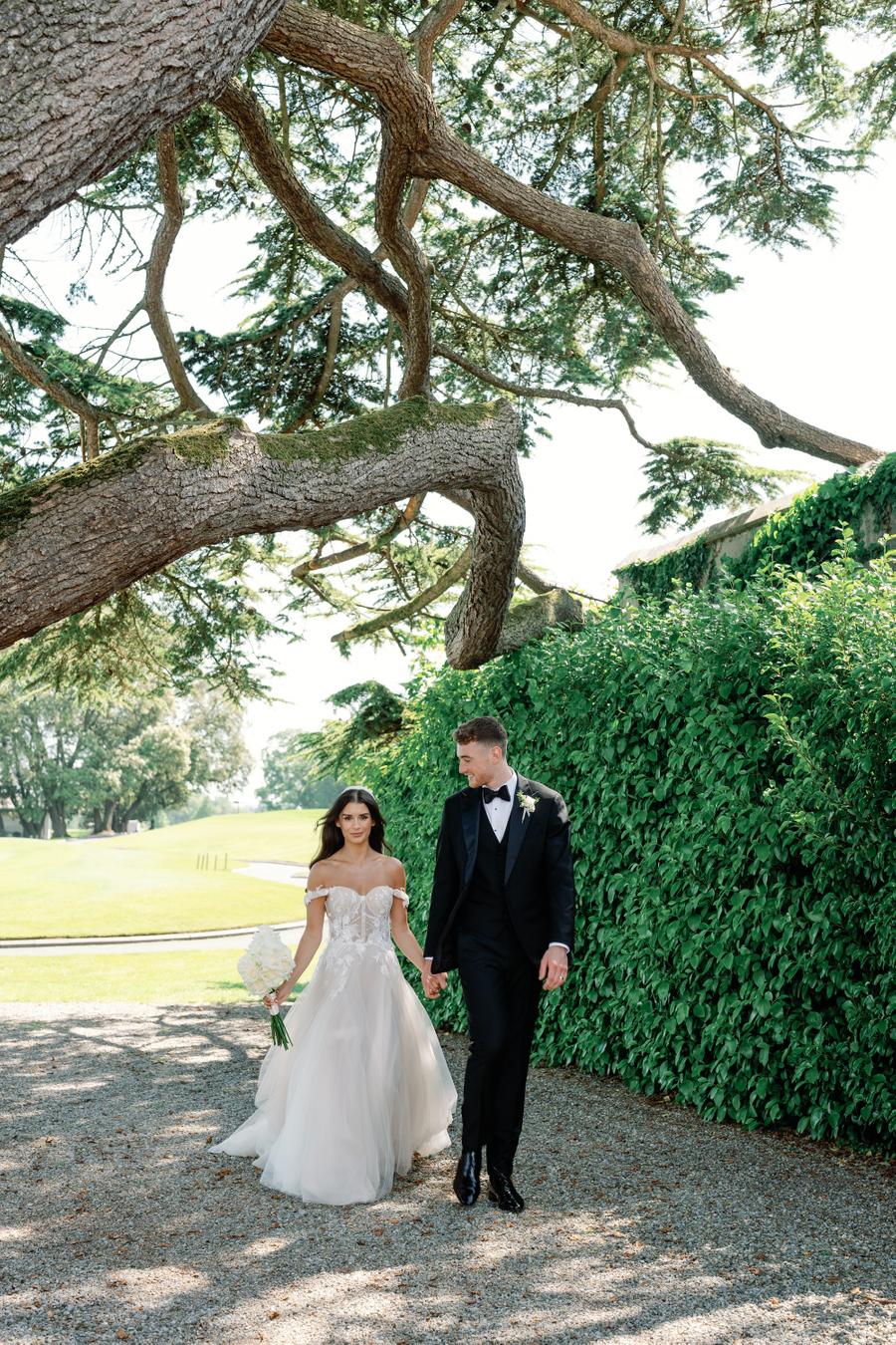 A Pro Footballer's Wedding at the Iconic Adare Manor