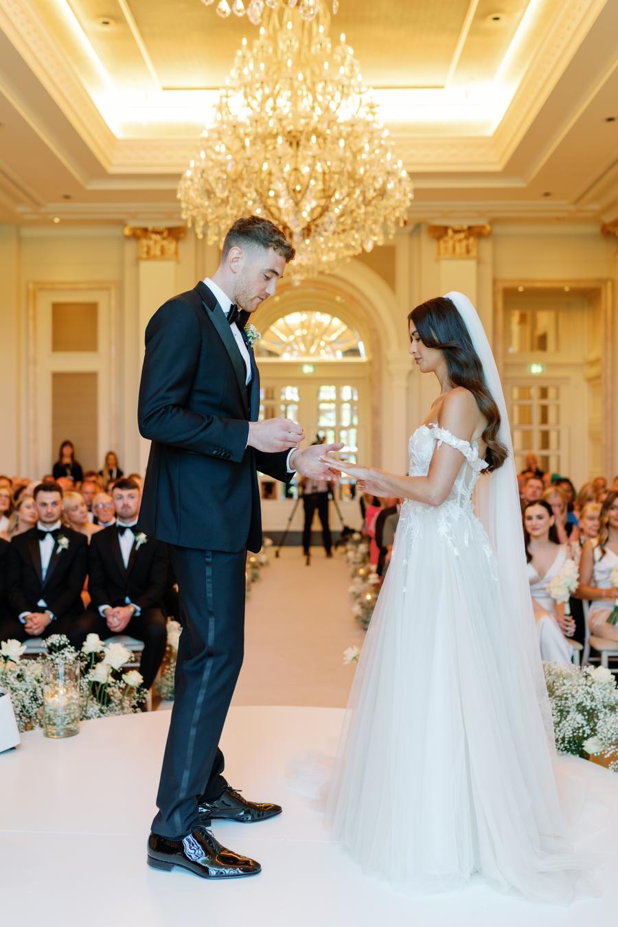 A Pro Footballer's Wedding at the Iconic Adare Manor