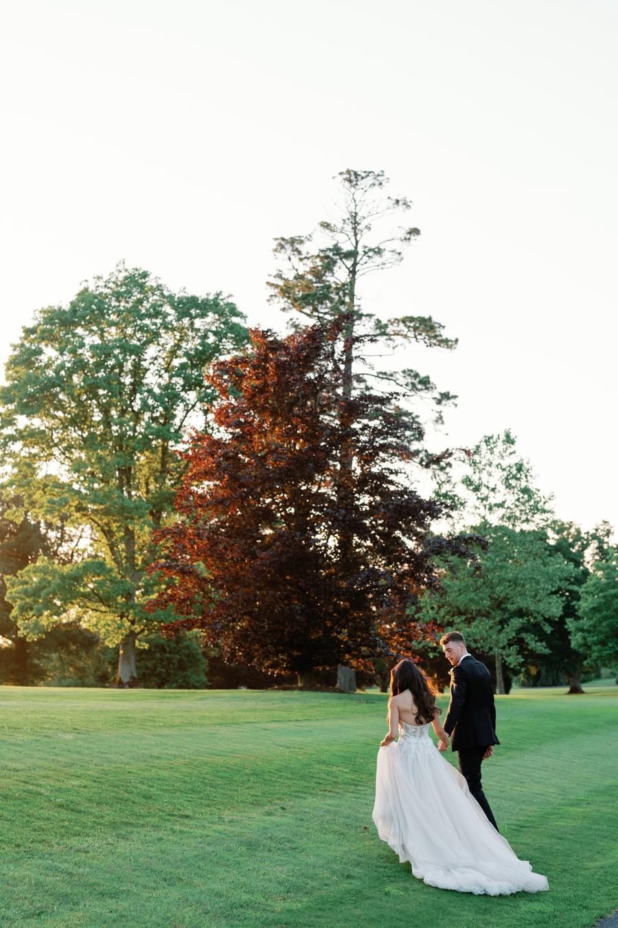 A Pro Footballer's Wedding at the Iconic Adare Manor