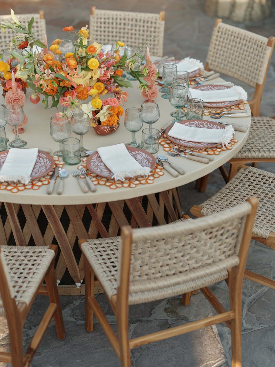 A Sunset Cliffside Wedding Awash in Terracotta and Golden Hues at ...