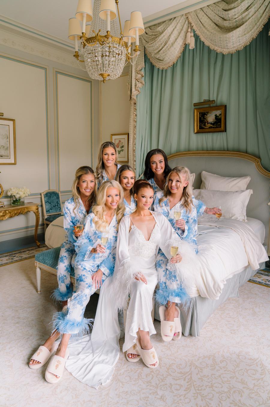 A High-Style Ritz Paris Wedding Where Classic Black & White Meets ...