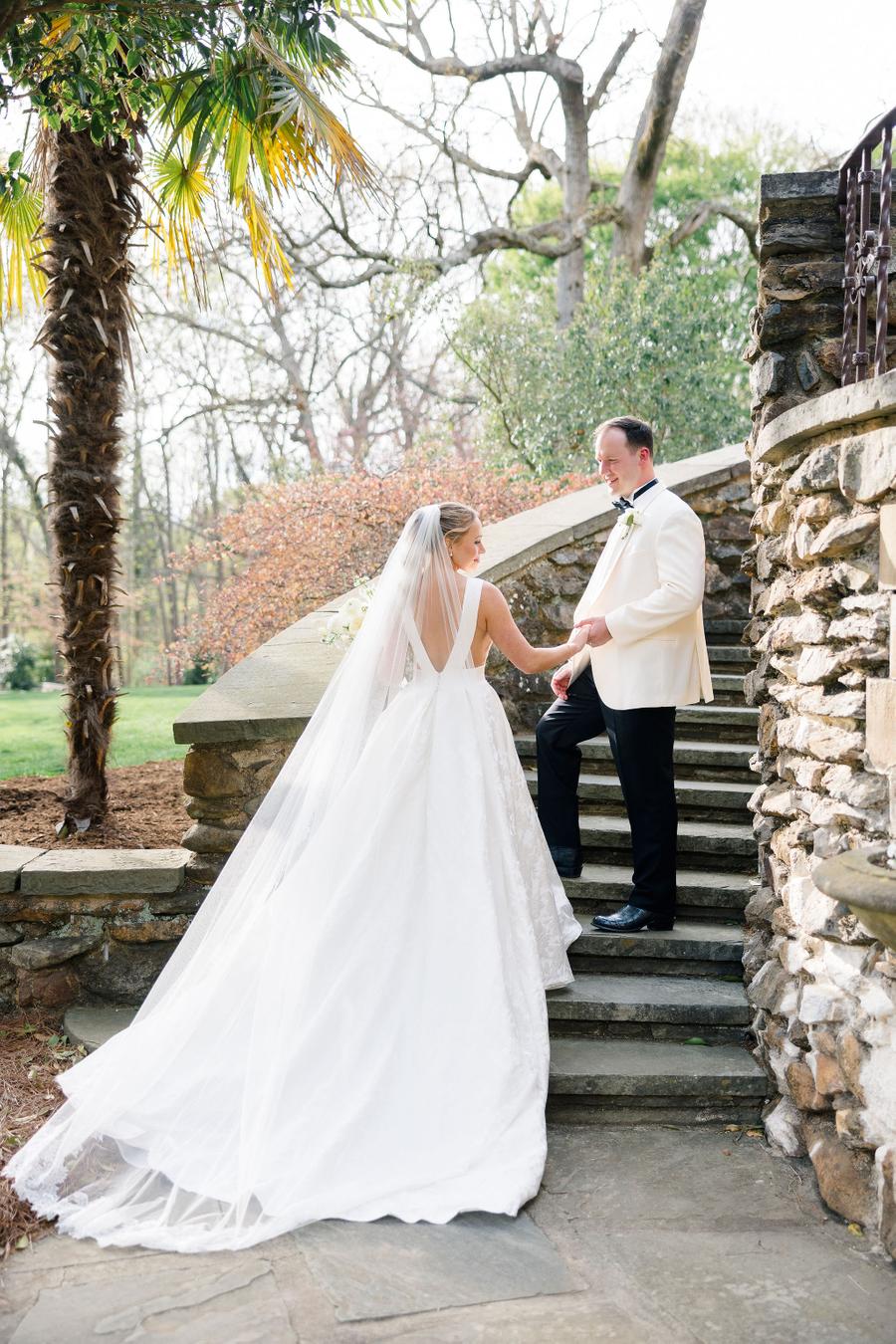 A Spring Wedding at Graylyn Estate Inspired by Graceful Old World Charm