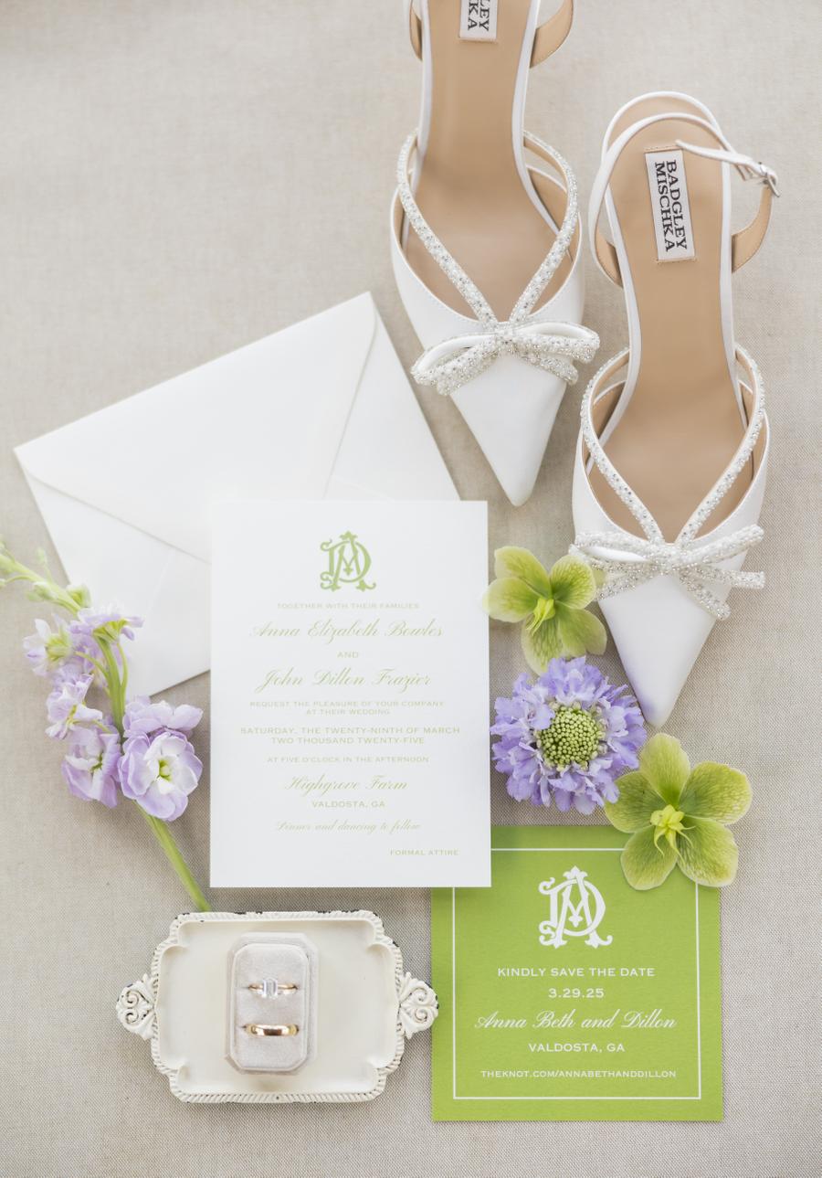 A Fresh March Wedding Centered on Dreamy Patterned Linens and Soft ...