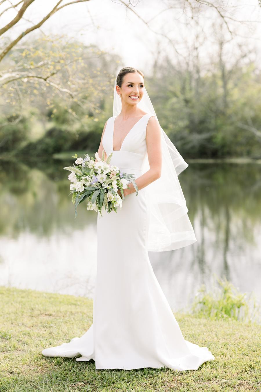 A Fresh March Wedding Centered on Dreamy Patterned Linens and Soft ...