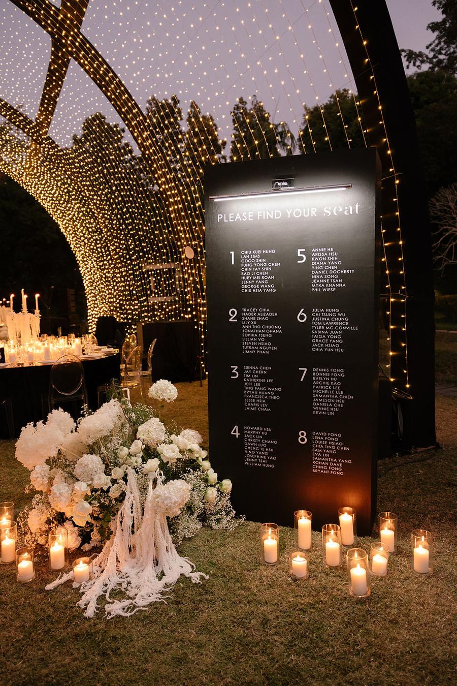 A ‘Sea of Stars’ Reception Under a Custom-Built Dome at the Four Seasons