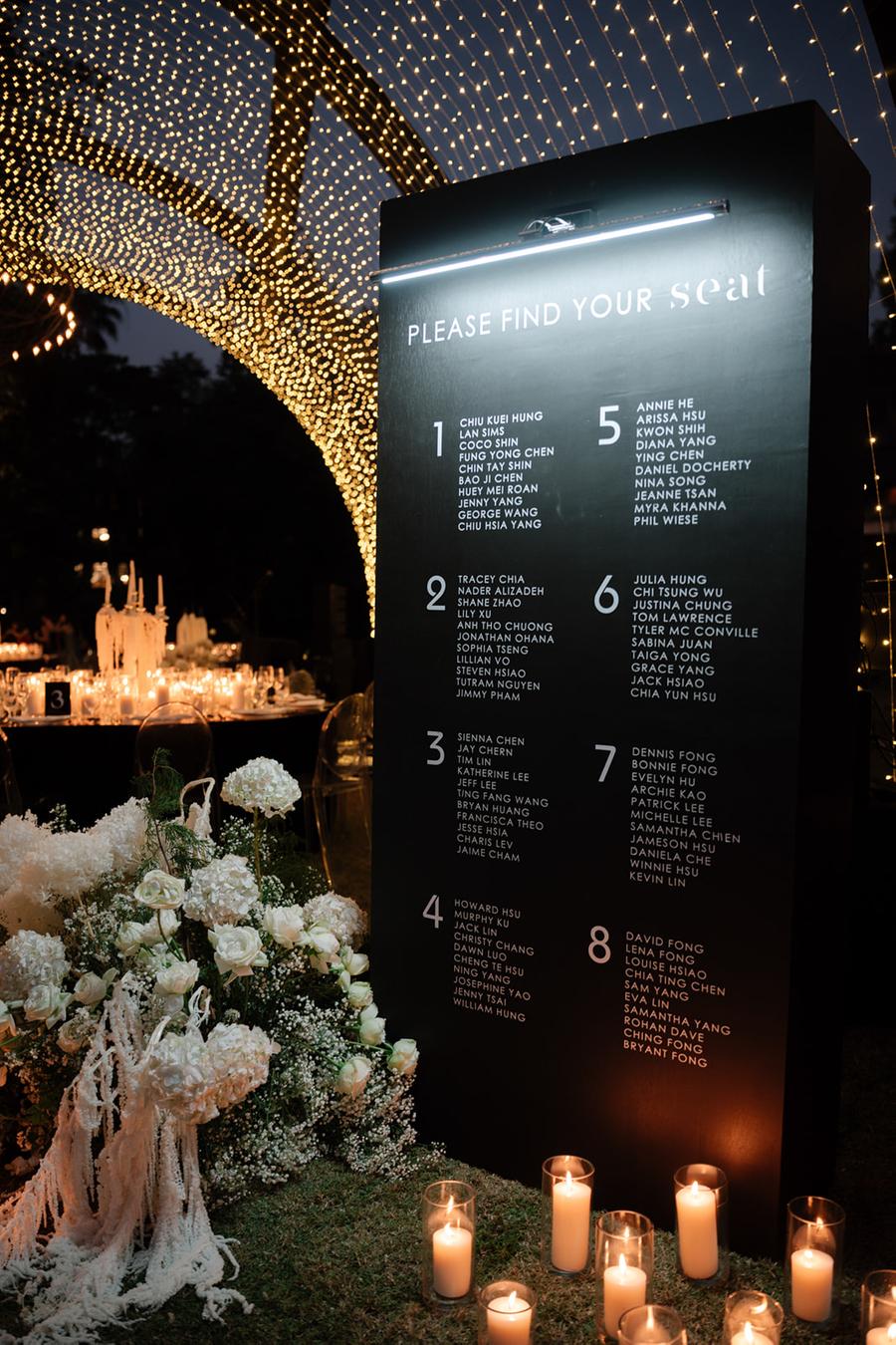 A ‘Sea of Stars’ Reception Under a Custom-Built Dome at the Four Seasons