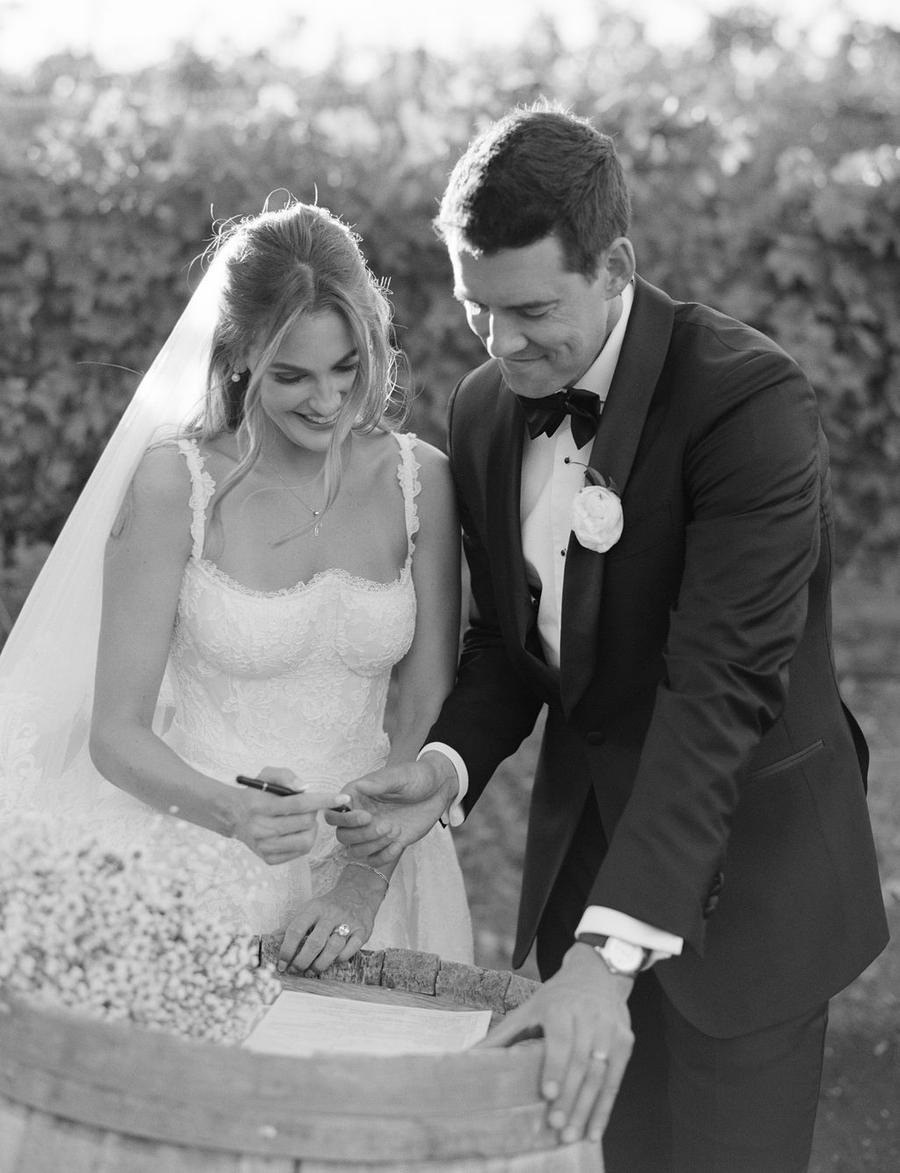 Former MLB Star Luke Farrell Marries Bay Area Anchor Rachael Maurer in ...