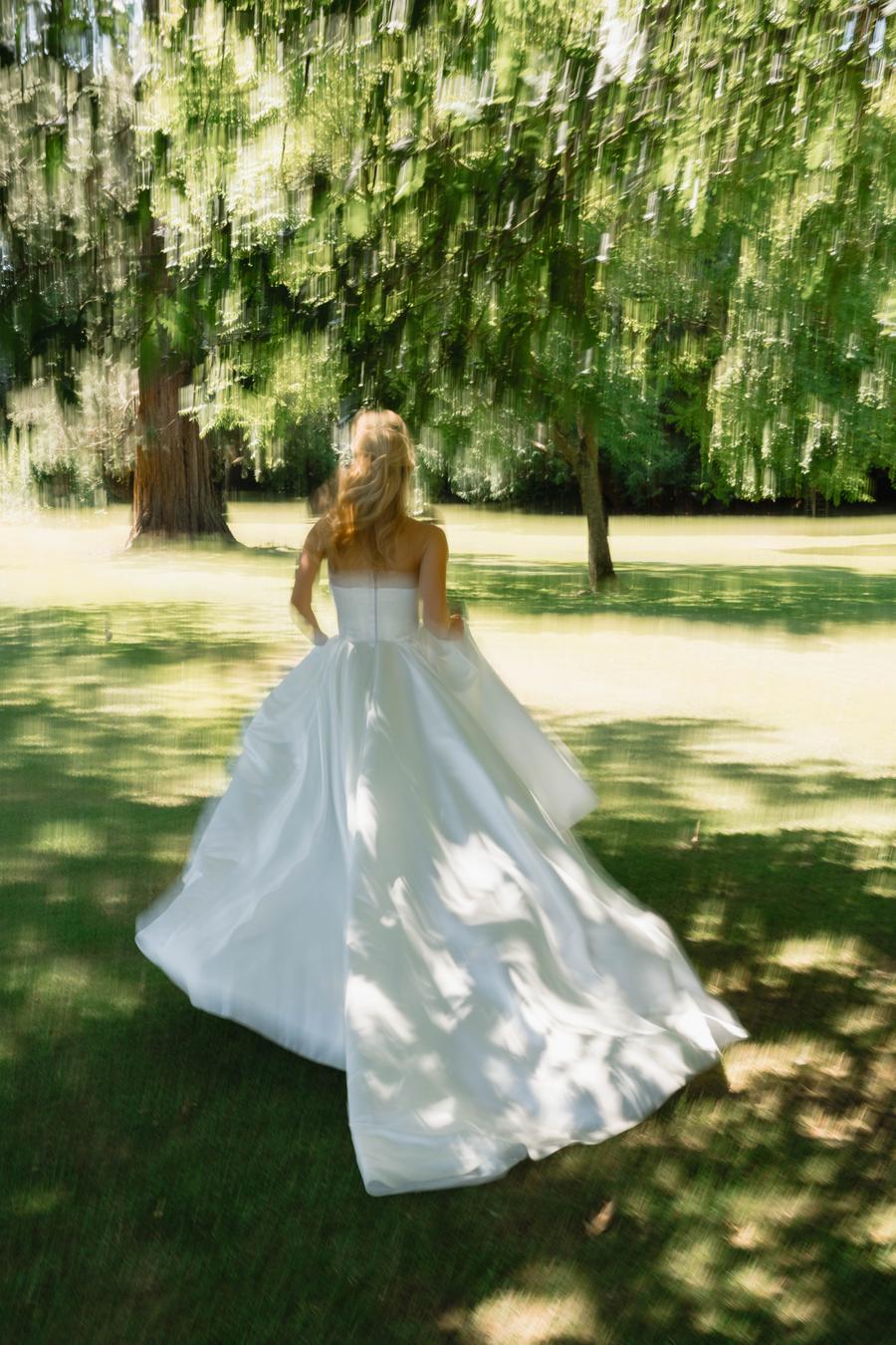 A Dreamy Pastel Castle Wedding Blending Refined Romance with Black-Tie ...