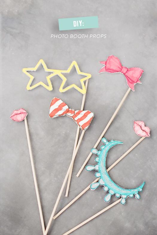 DIY Photo Booth Props