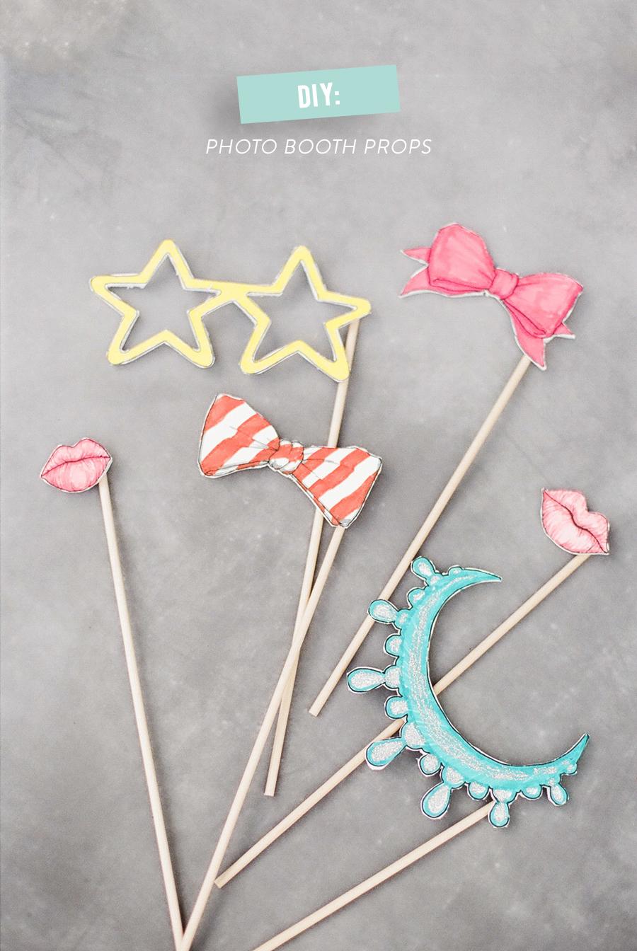 DIY Photo Booth Props
