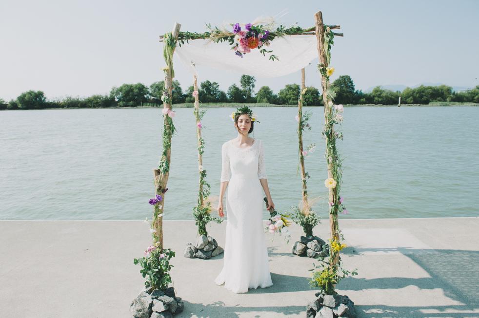 Summertime Rustic Boathouse Wedding