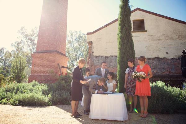 Euroa Butter Factory Wedding by Melanie Linklater Photography