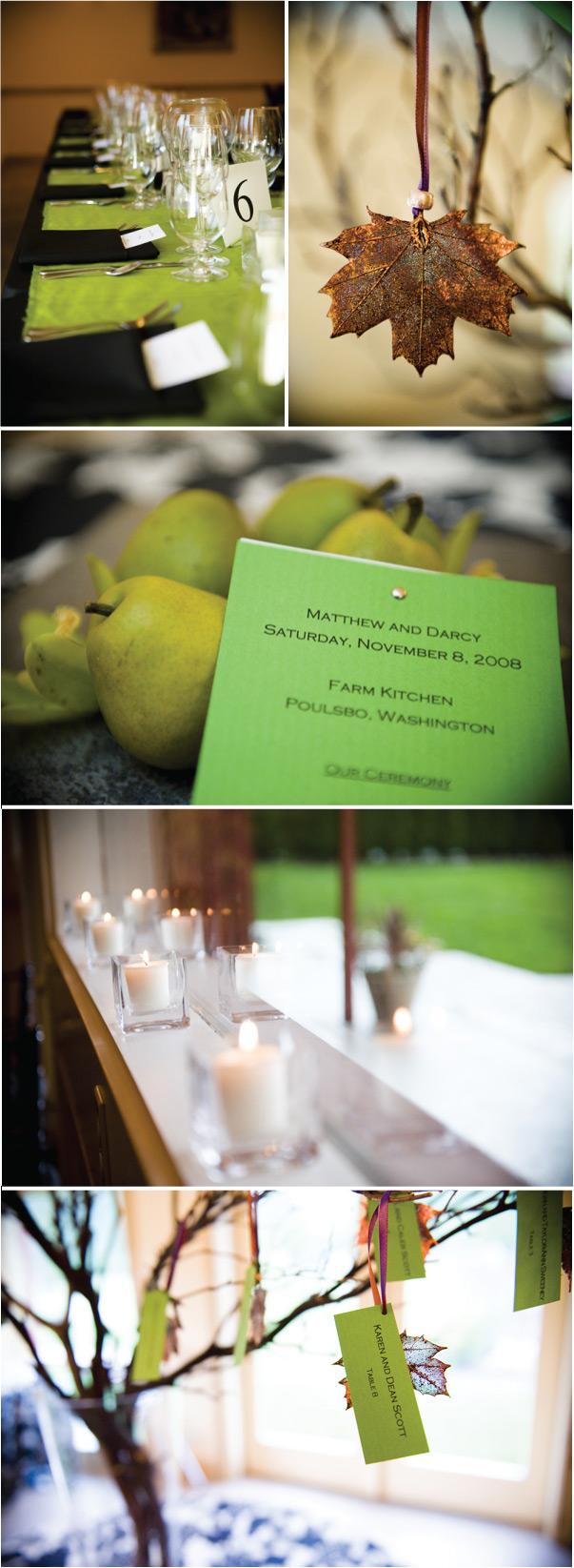 Real Wedding: Country Chic Dinner Party At The Farm Kitchen ~ Darcy & Matt