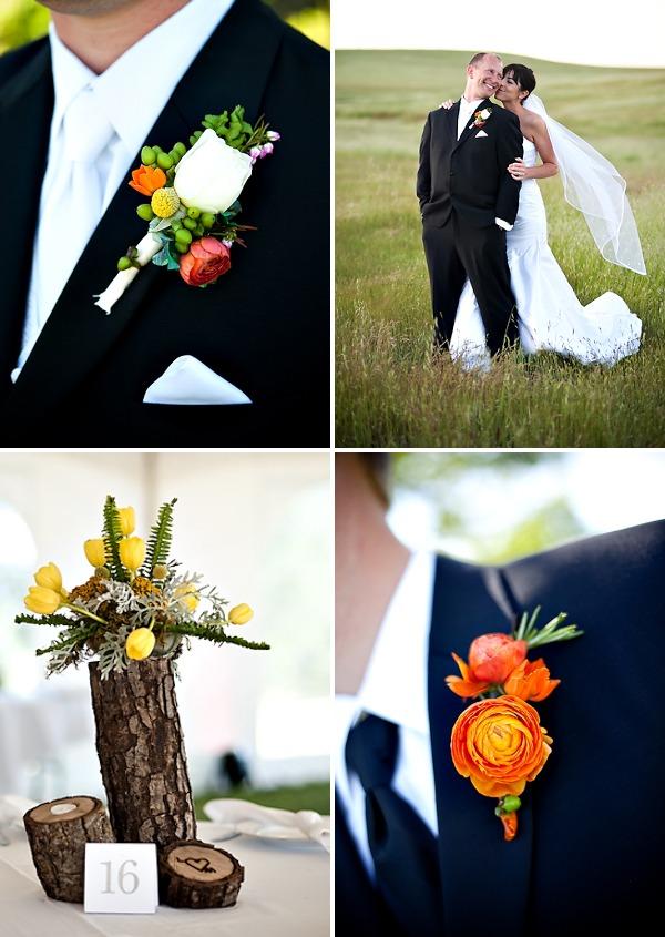 Colorful Country Wedding by Stout Photography