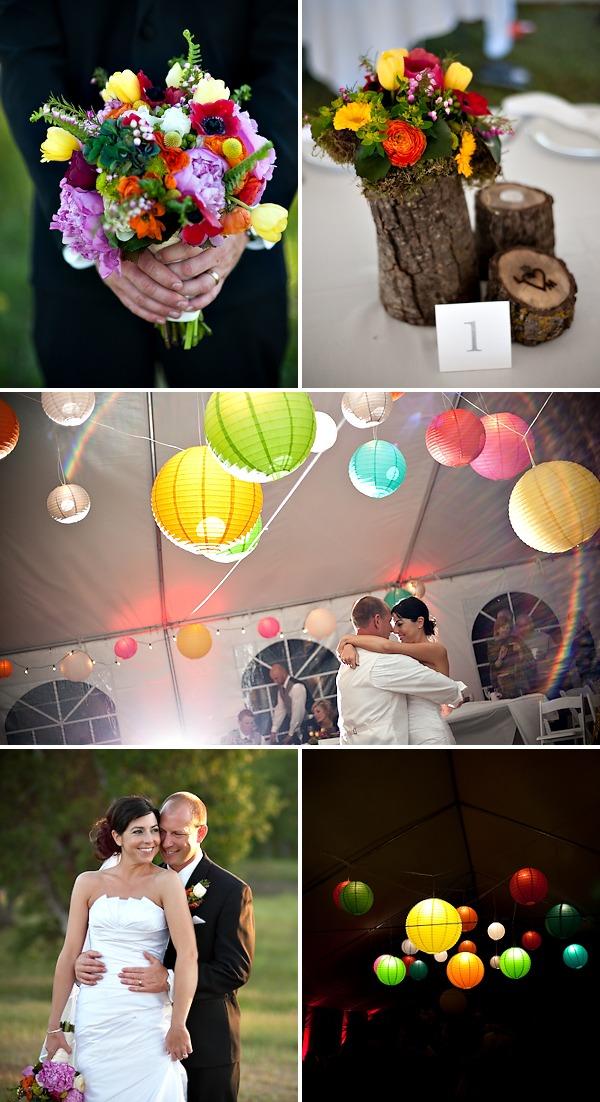 Colorful Country Wedding by Stout Photography