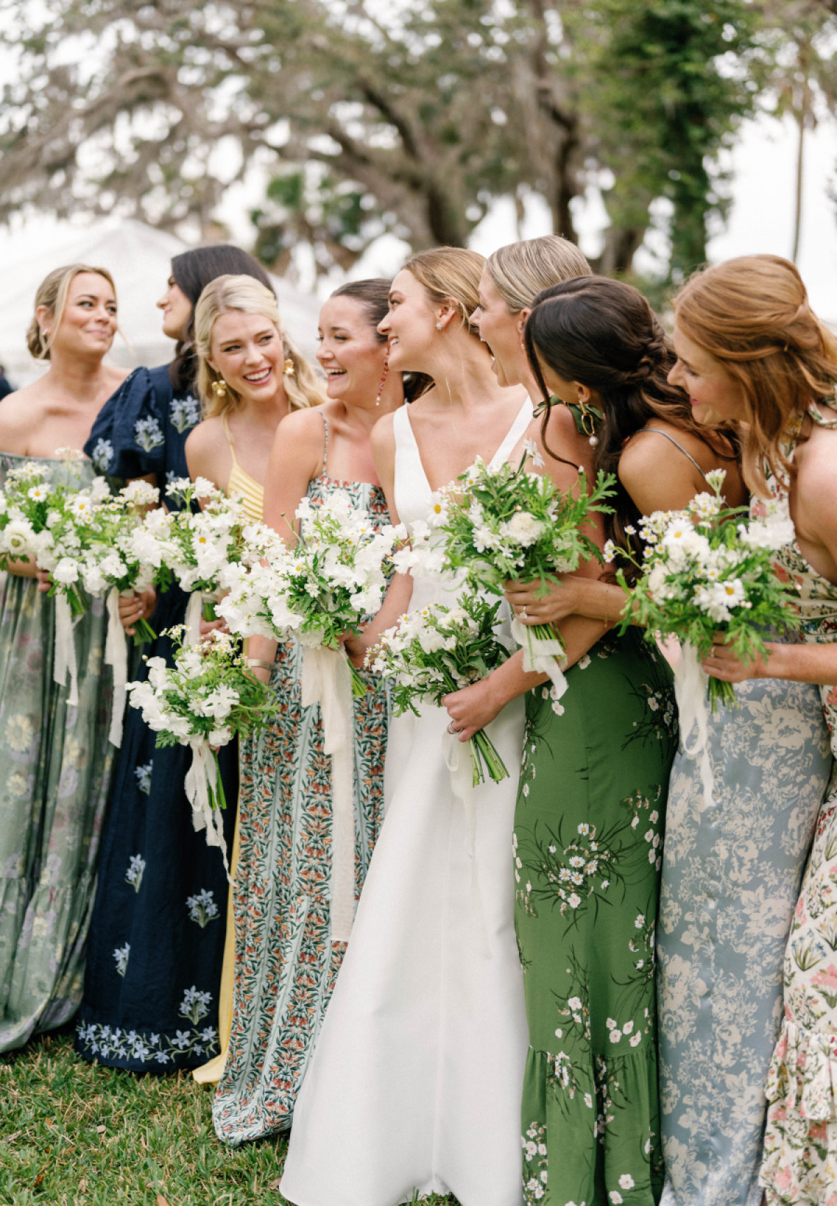 Bridesmaids Trend Alert - Pattern Play, Florals, and Pops of Color!