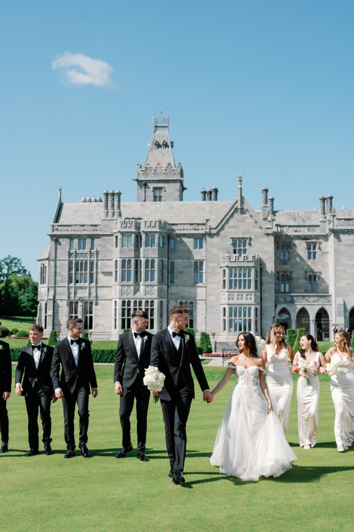 A Pro Footballer's Wedding at the Iconic Adare Manor