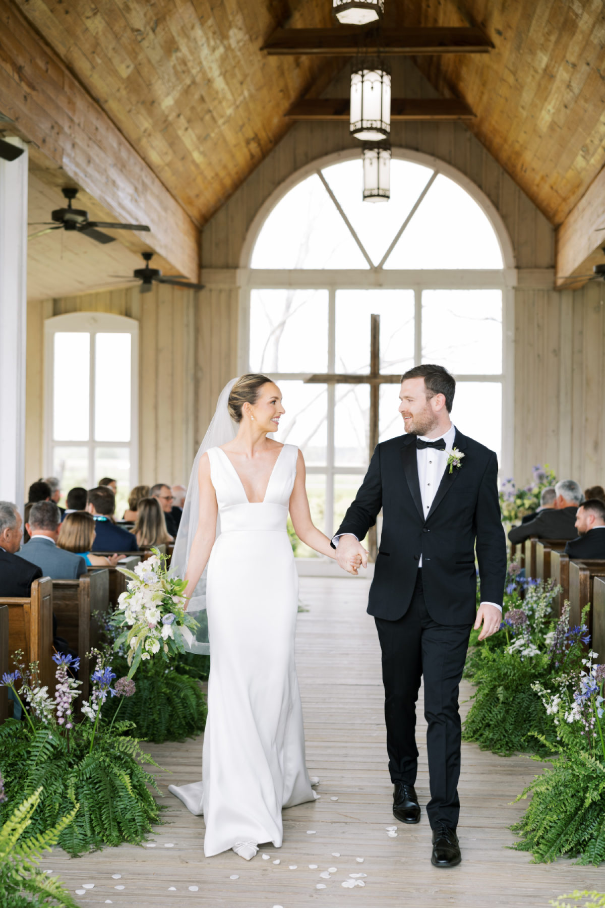 A Fresh March Wedding Centered on Dreamy Patterned Linens and Soft ...