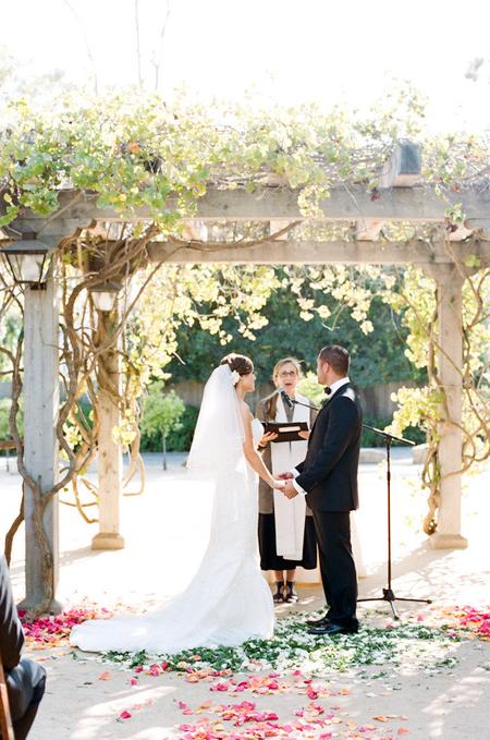 Santa Barbara Historical Museum Wedding by Picotte Weddings