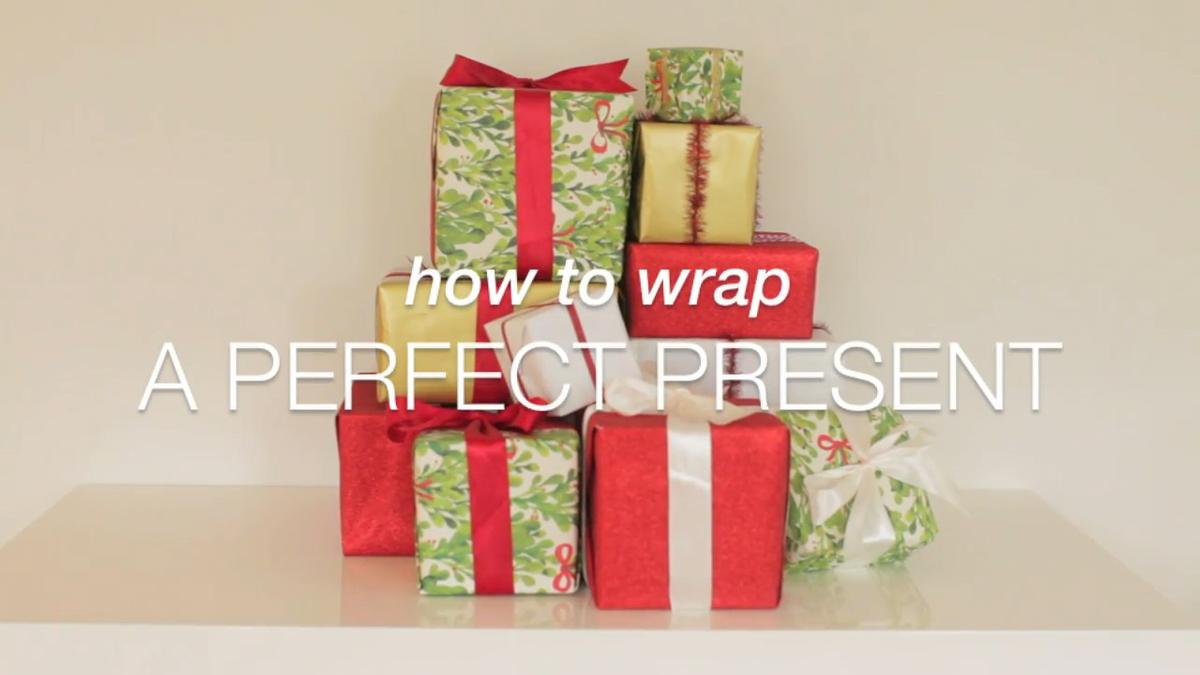 How to Wrap a Perfect Present